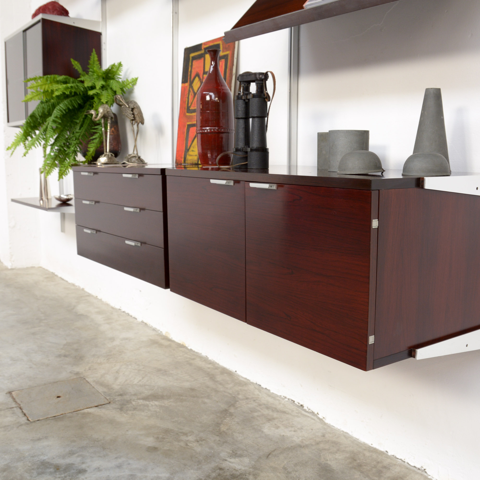 Impressive Wall Unit by George Nelson for Herman Miller - Mobilier ...