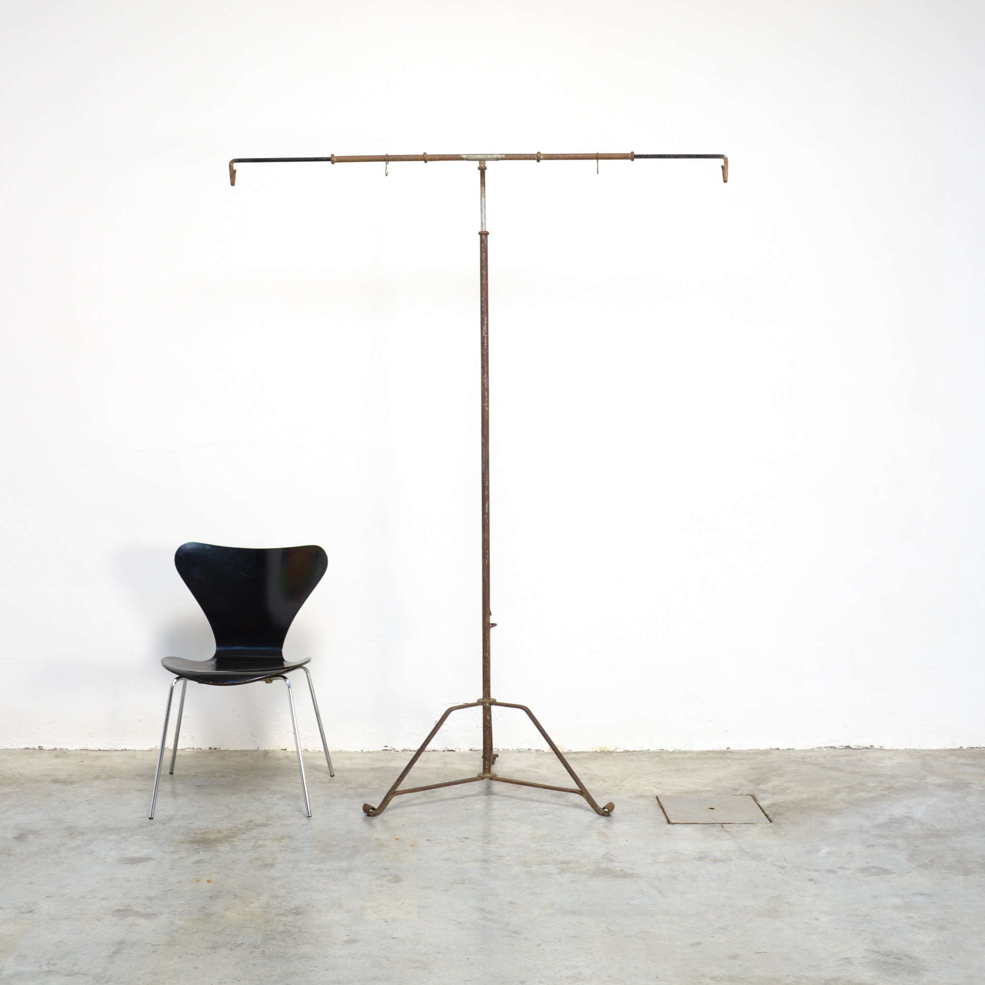 Metal Industrial Map Stand - Vintage Design Point