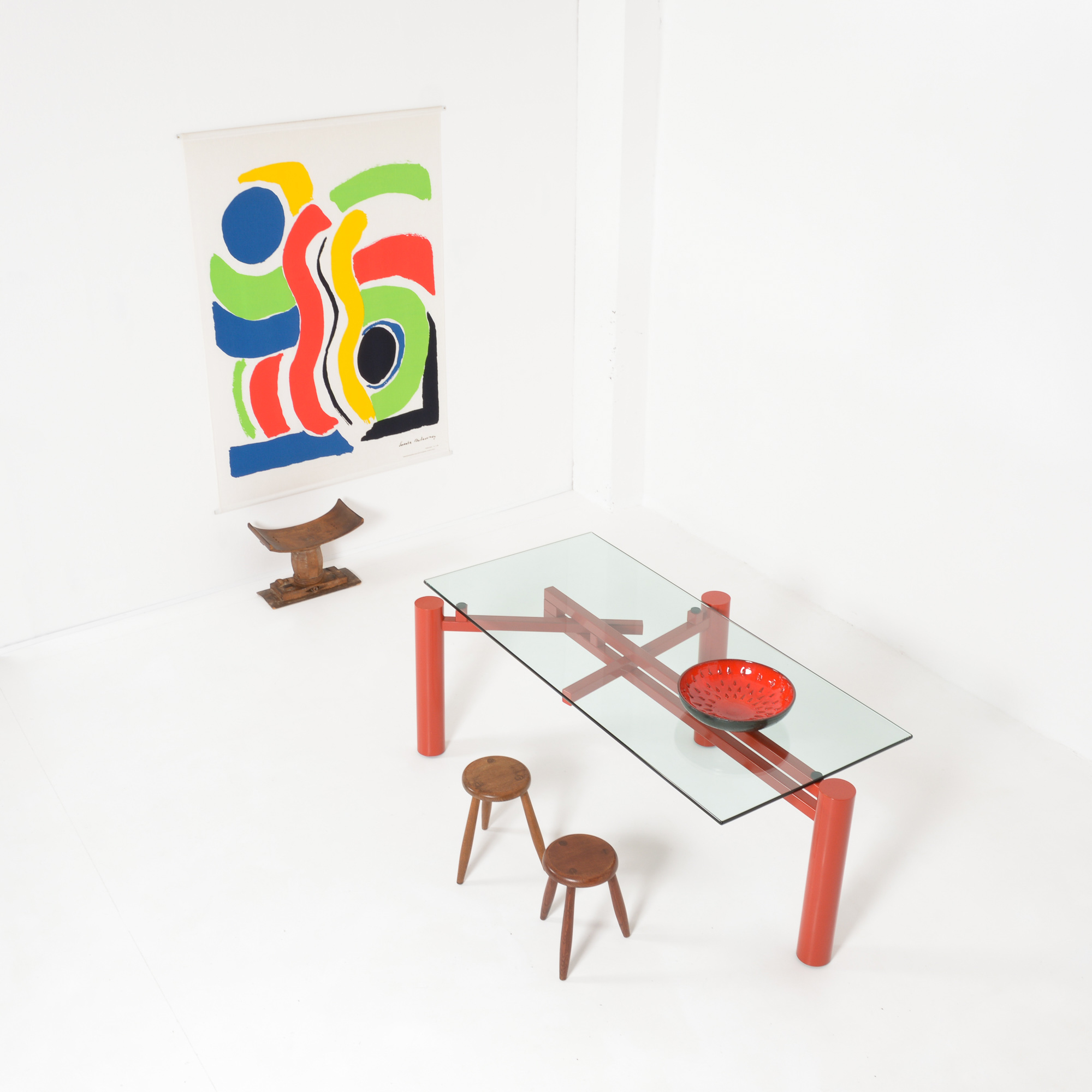 Constructivist Dining Table by Christophe Gevers - Vintage Design Point