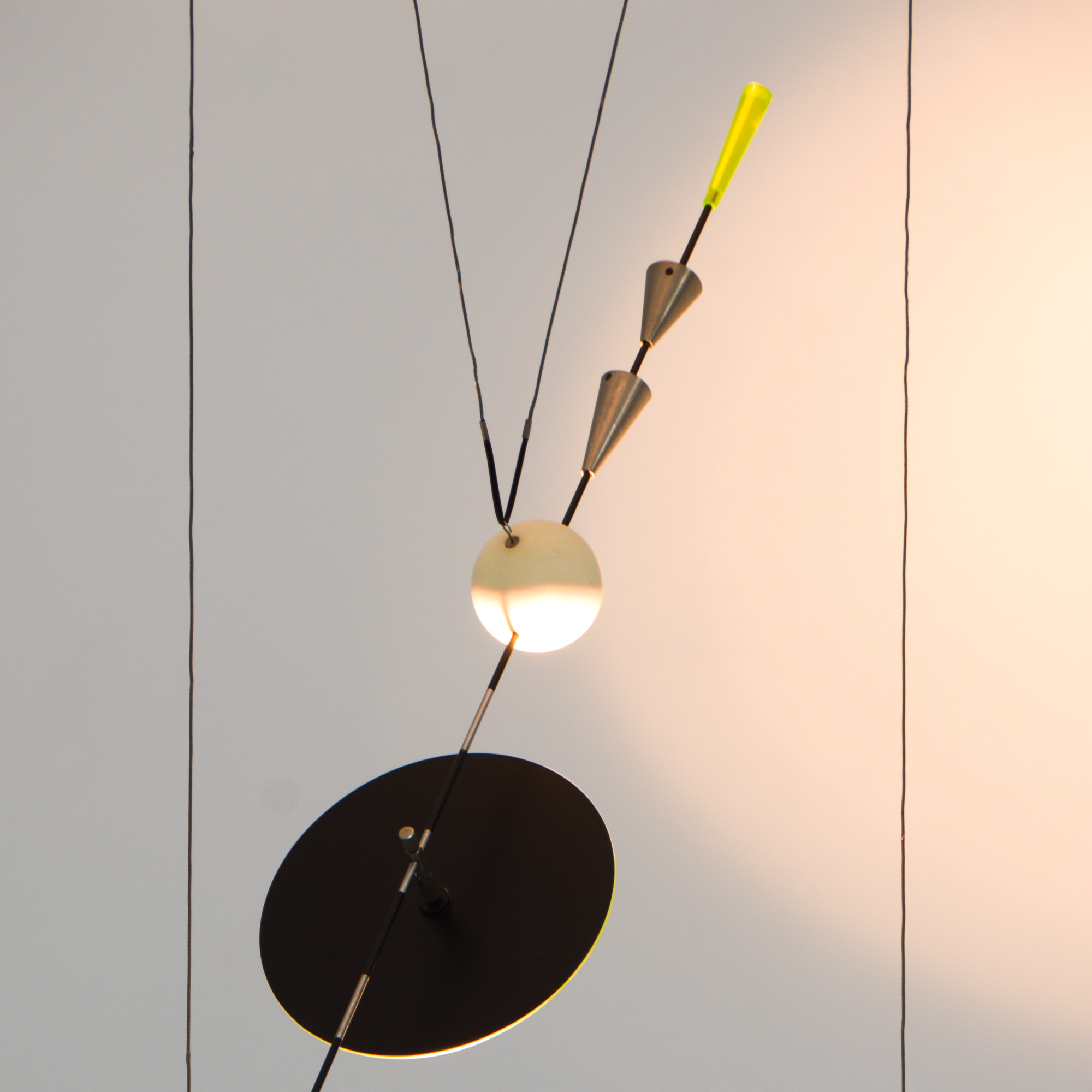 Ilo Ilu Kinetic Light Sculpture by Ingo Maurer - Vintage Design Point