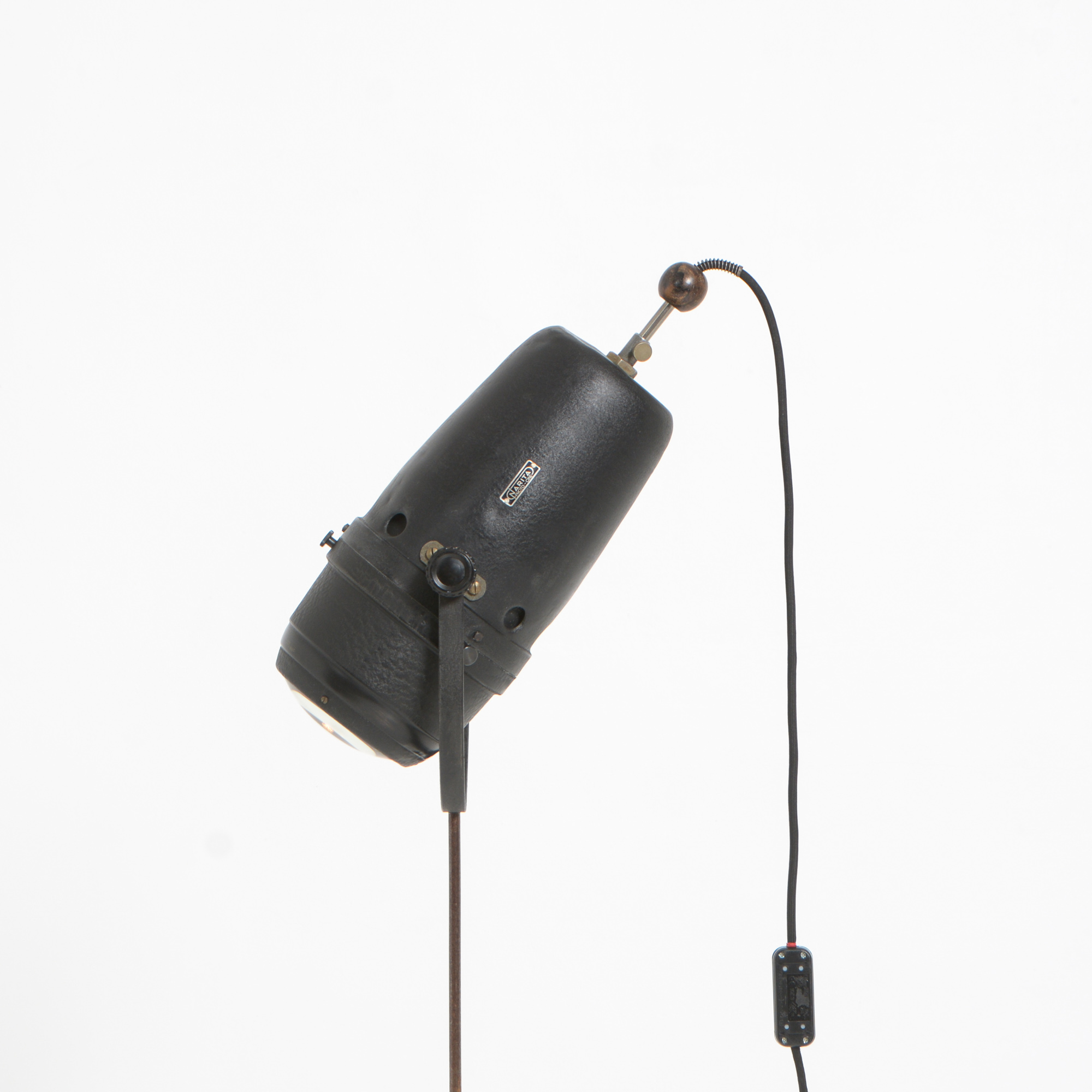 Industrial Cinematic Studio Floor Lamp Narita - Vintage Design Point