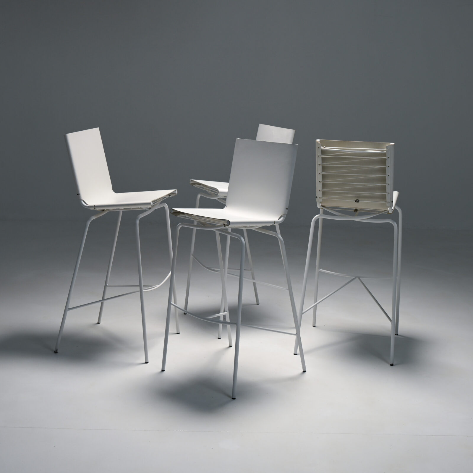 Crossed Legs Bar Stool by Fabiaan Van Severen - Vintage Design Point