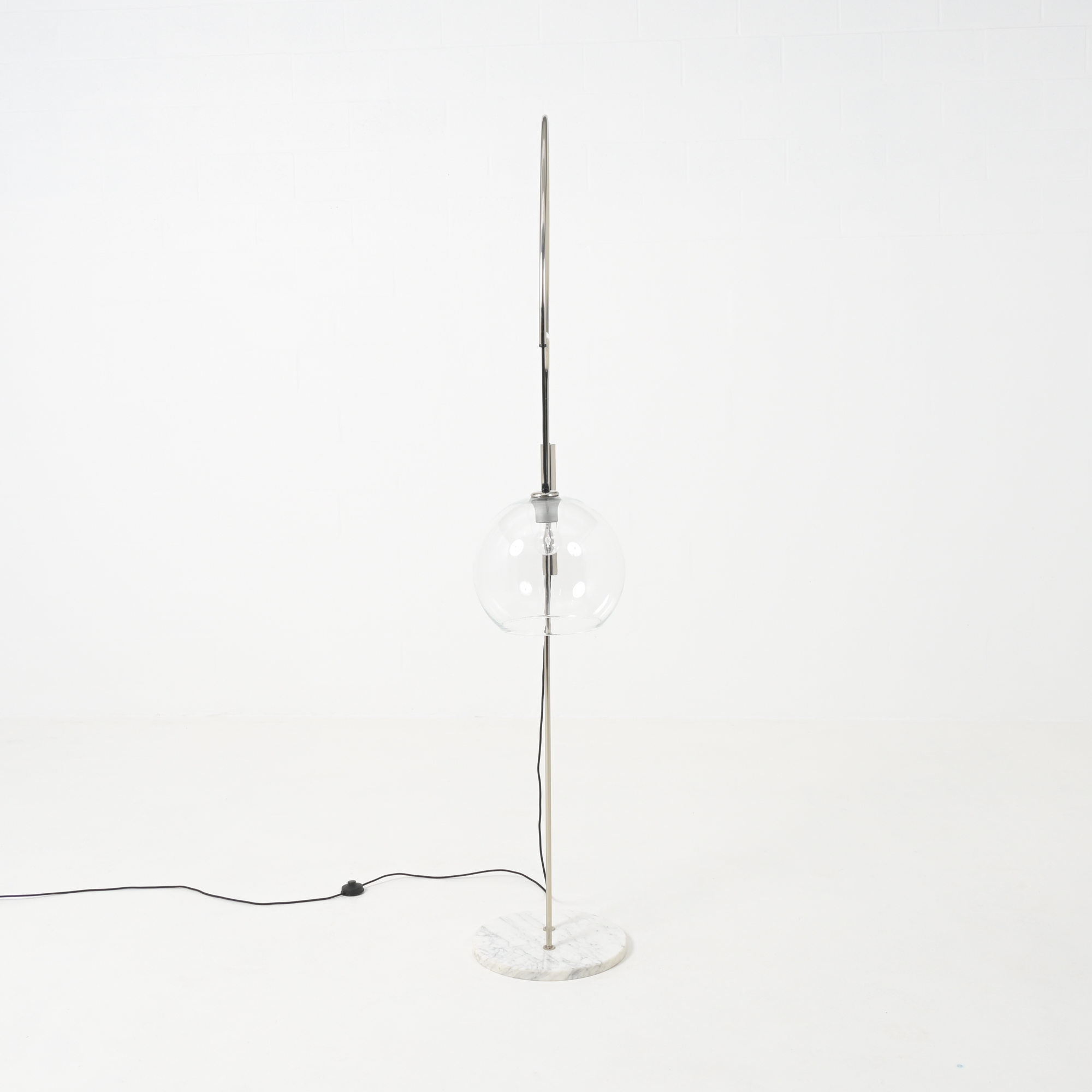 Adjustable Chrome Arc Lamp - Vintage Design Point