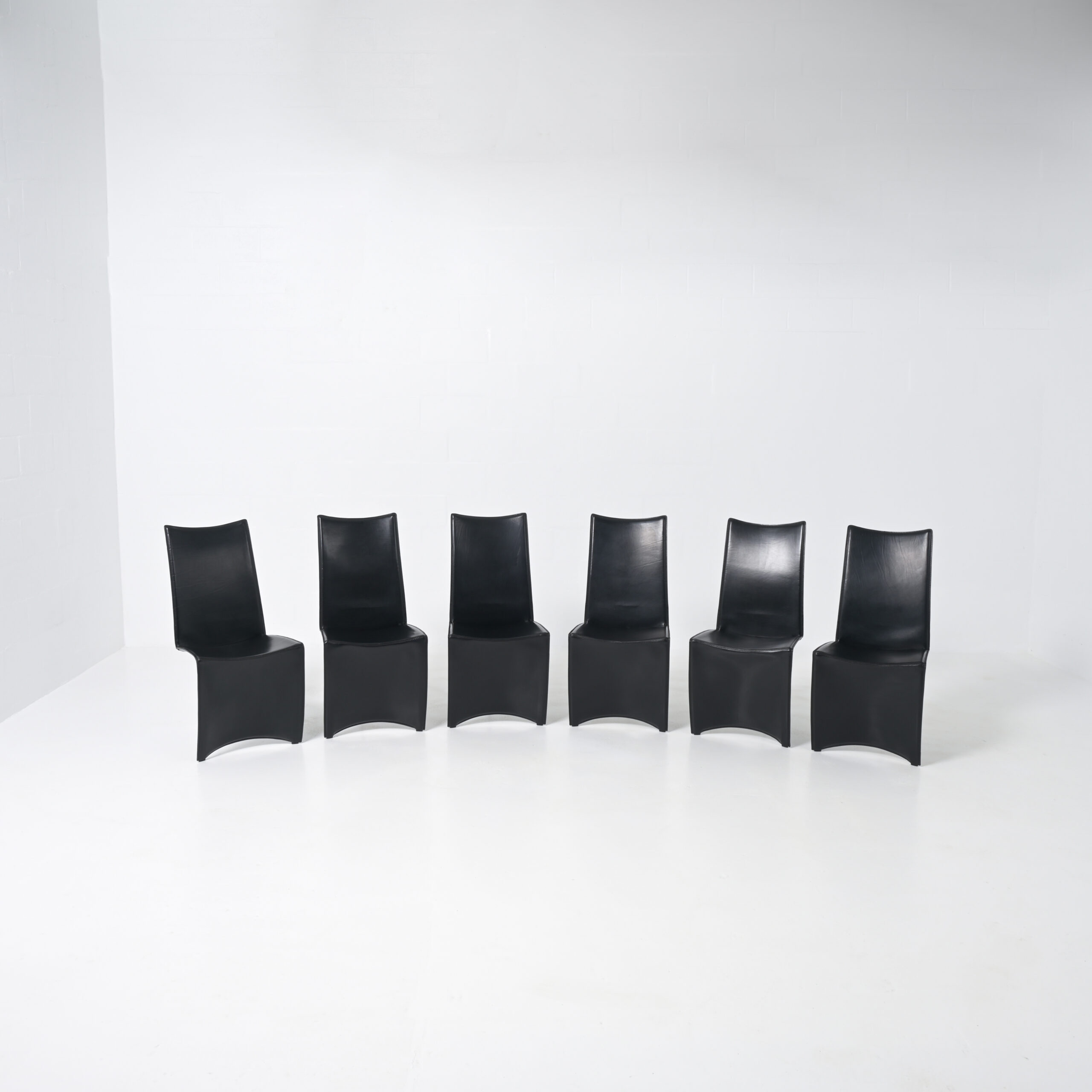 Set of 6 Ed Archer Chairs by Philippe Starck for Aleph - Vintage Design Point